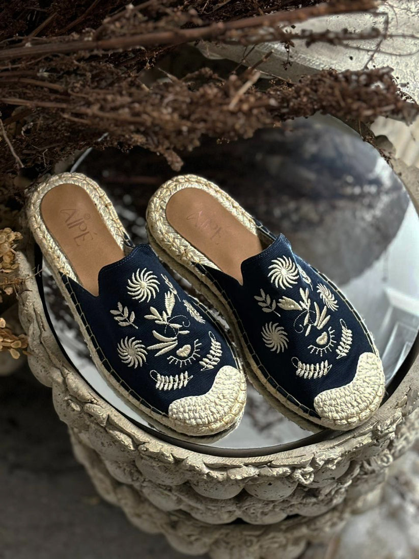 Espadriles Eva Azul – Aipe Shoes